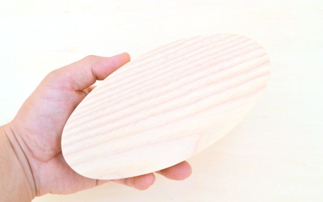 oval wood box – simple wood product