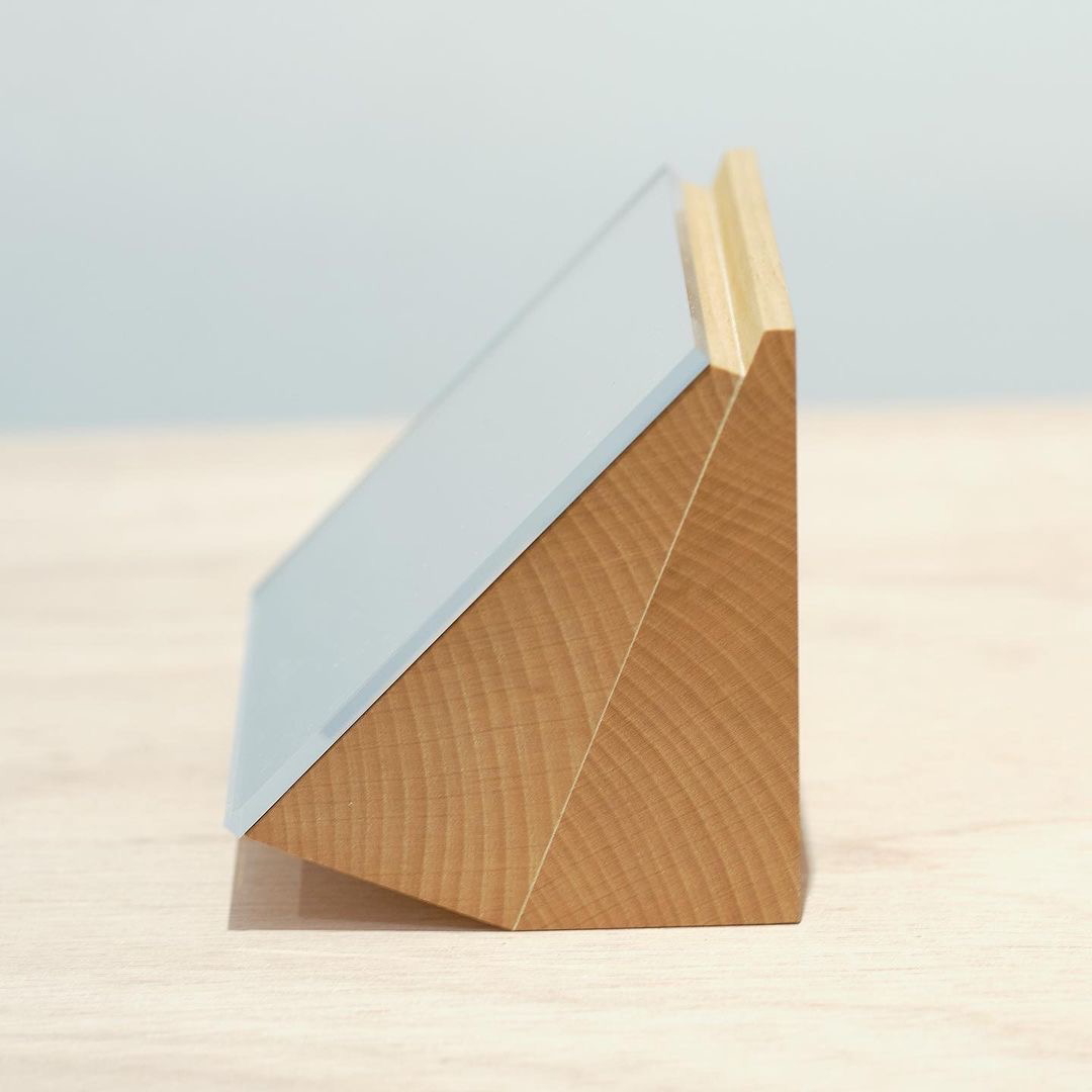 Desk Mirror(SHIFT STACK) – simple wood product